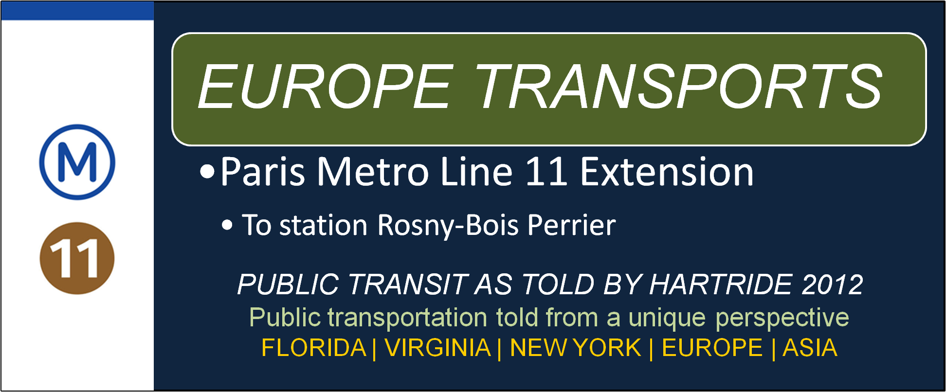 Paris Metro Line 11 Extension Project (Phase I) Begins – The Global ...