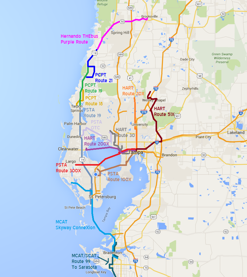 Improving Regional Bus Connections in Tampa Bay – The Global Transit ...