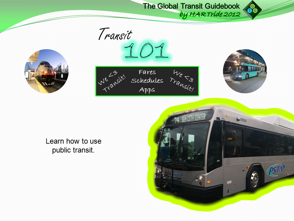Transit 101 – The Global Transit Guidebook
